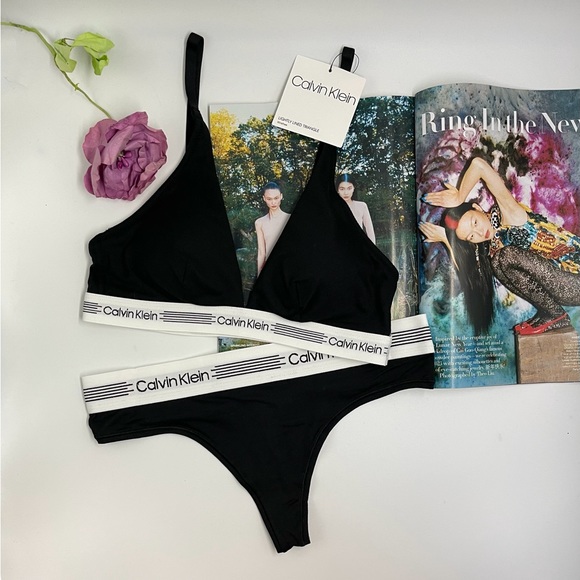 Calvin Klein | Intimates & Sleepwear | Nwt Calvin Klein Lightly Lined ...